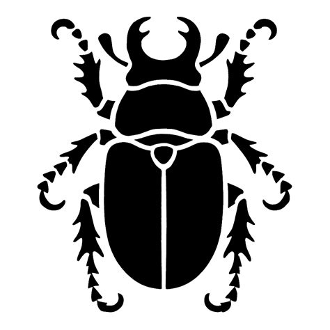 Beetle Stencil By Stencil Makerworld Download Free 3d Models