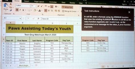Solved Text Home Insert Page Layout Formulas Data Review View Calibri
