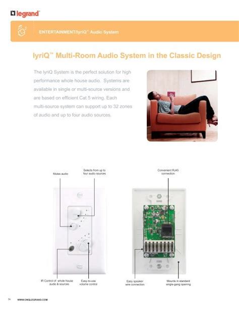 Whole Home Audio System Wiring Diagram