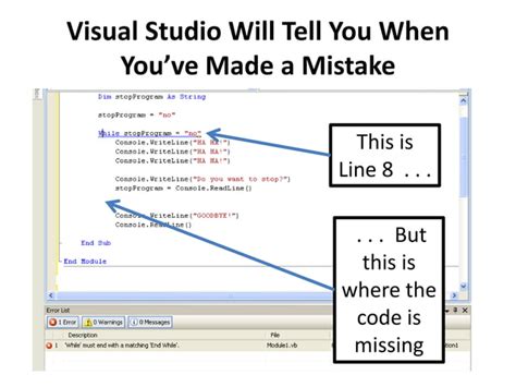 Syntax Errors Ppt