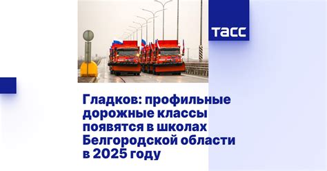 Гладков профильные дорожные классы появятся в школах Белгородской области в 2025 году