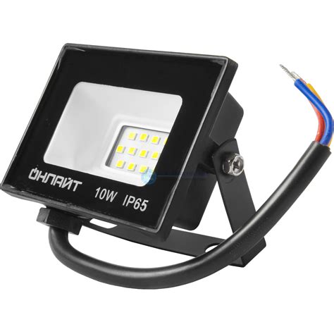 Прожектор светодиодный LED 10вт 6000К IP65 19799 71688 ОНЛАЙТ купить в ...