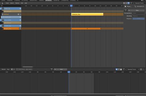 NLA Track Disappears Animations Blender Artists Community