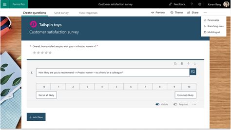 capture and analyze feedback with microsoft forms pro now generally available microsoft