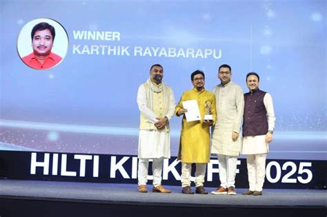 Karthik Rayabarapu On Linkedin Mastersclubwinner2025 Hiltiproud