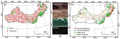 Spatial Distribution Of Validation Samples For Accuracy Assessment A Download Scientific