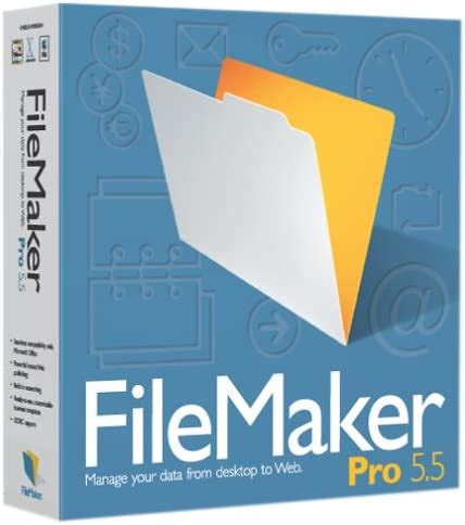 Amazon Com FileMaker Pro 5 5 Everything Else