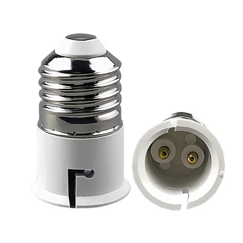 Light Bulb Socket Converter Bayonet To Screw Bulbs Adaptor Socket