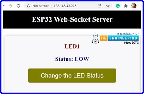 Esp32 Web Socket Server The Engineering Projects Artofit