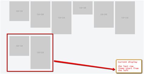 Jquery Can The Last Row Be Center Using Isotope Or Masonry Stack