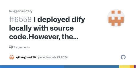 I Deployed Dify Locally With Source Codehowever The Externaldata