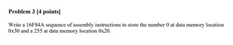 Solved Problem 3 4 Points Write A 16f84a Sequence Of
