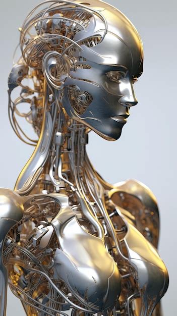 Premium Photo Revealing Cybernetics Unmasking The Intricate Machinery Beneath Synthetic Skin