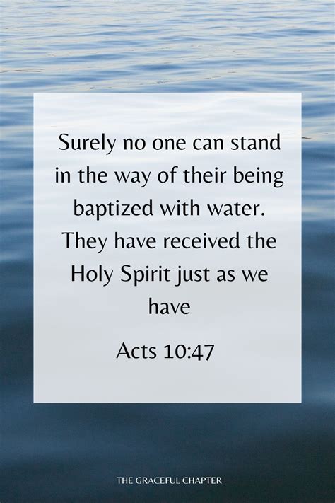 Bible Verses About Baptism