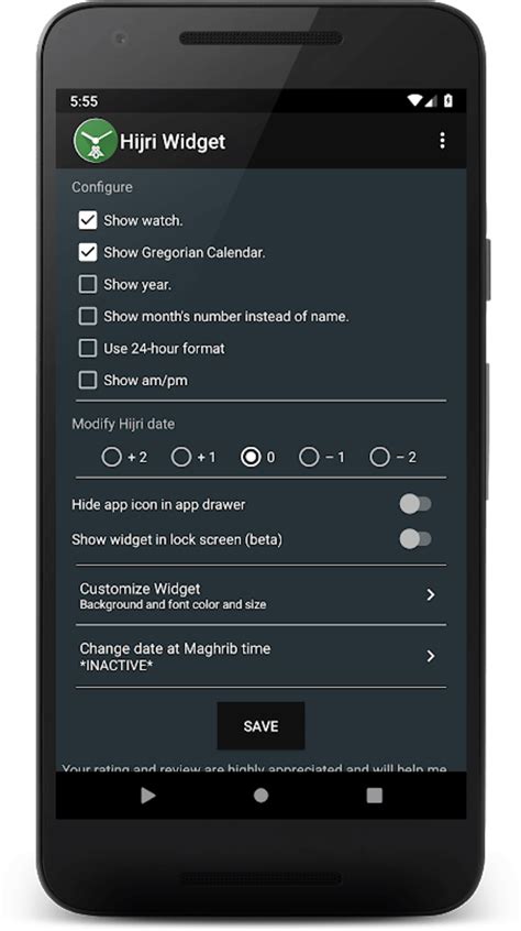 Hijri Islamic Clock Widget Apk For Android Download