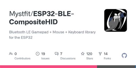Github Mystfitesp32 Ble Compositehid Bluetooth Le Gamepad Mouse Keyboard Library For The