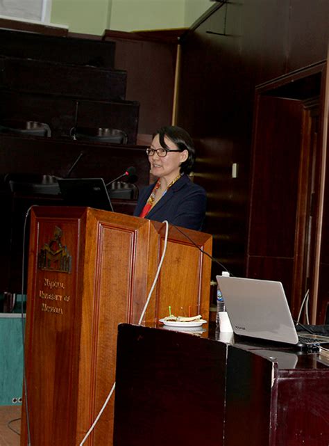 Доктор С Батцэцэг Num Speaker Series МУИС ийн залуу эрдэмтдийн… Монгол Улсын Их Сургууль