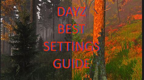 Best Dayz Settings Config Guide 2023 Youtube