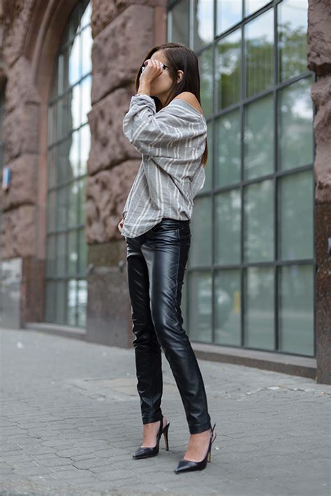 Style On Street Style Leather Pants
