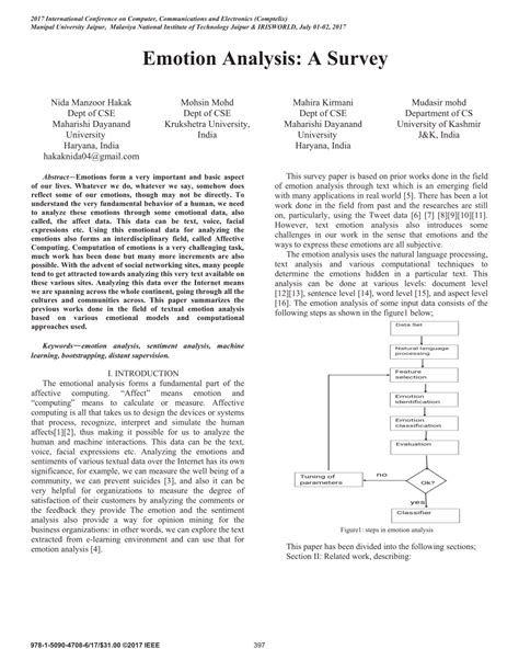 PDF Emotion Analysis A Survey