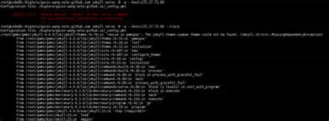 ununtu14 04 安装jekyll及github部署流程 transcendent