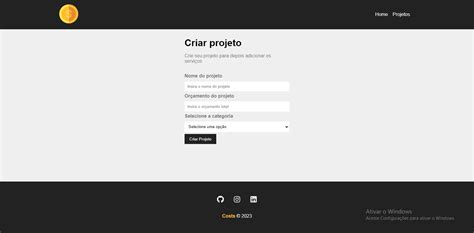 Github Lazarohenrique3 Costs Frontend React Projeto Fullstack React Inspirado No Projeto