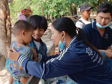 တန့်ဆည်မြို့နယ် စစ်ရှောင်ပြည်သူများကို ကျန်းမာရေး စောင့်ရှောက်မှုပေး Khit Thit Media