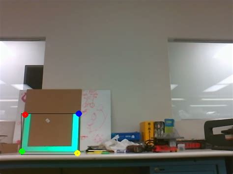 Computer Vision Opencv Find Angle To A Static Depth Skewed Rectangle Stack Overflow