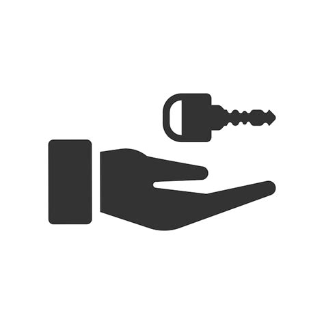 Premium Vector Project Key Icon