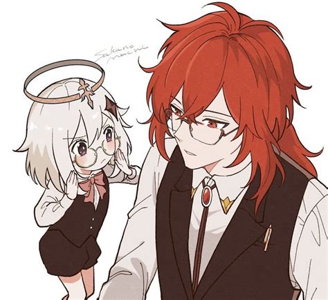 Pin By Ridhi On Diluc Impact Aesthetic Anime Kawaii Anime