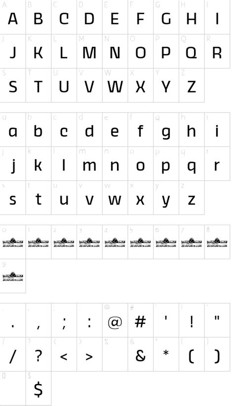 Thicker Trial Regular Font Details