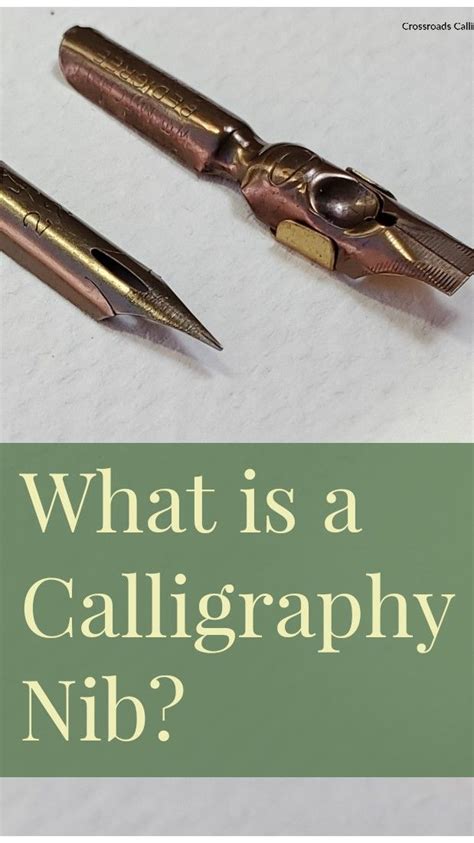Explaining Calligraphy Nibs For Beginners See A Nib Up Close And Learn How They Work