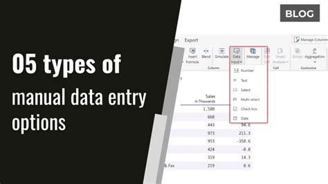 Enter Data In Power Bi Tables Inforiver