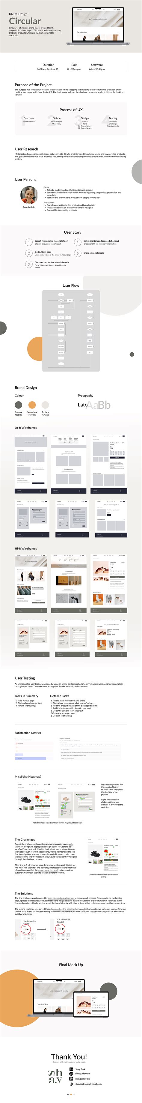 Circular UI UX Design Behance Circular UI UX Design Behance
