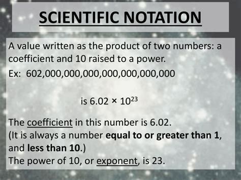 Scientific Notation
