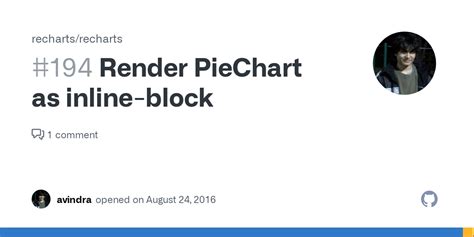 Render PieChart As Inline Block Issue Recharts Recharts GitHub