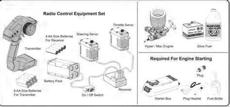 Hobao Hyper Vs2 Nitro Buggy Yellow Body Instruction Manual