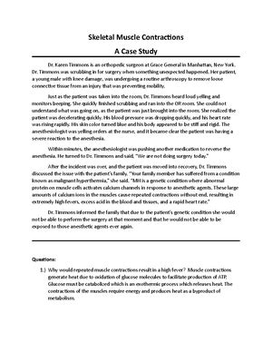 Skeletal System Lab Skeletal System Lab Identification Of Bones A Case Study Professor