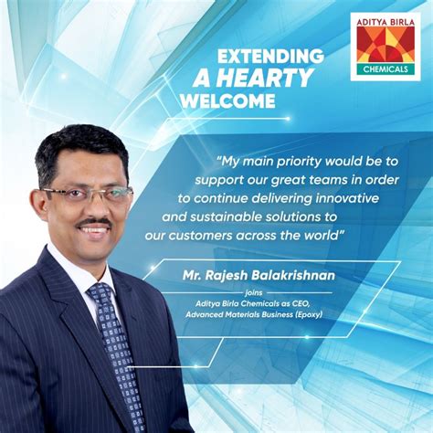 Jayant Dhobley On Linkedin Welcome Rajesh Balakrishnan To A Great Business With An Even Greater…