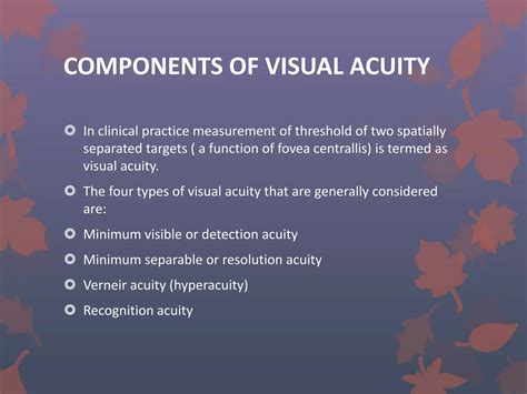Visual Acuity Assessment Pdf