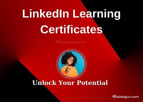 Linkedin Learning Certificates Unlock Your Potential