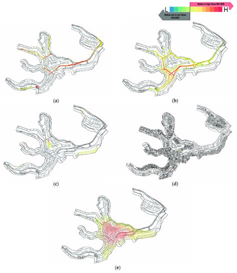 Results Of Space Syntax Analysis After Exclusion Of Medium To Low Human Download Scientific