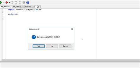 Close Rhino Application From Python Cpython Mcneel Forum