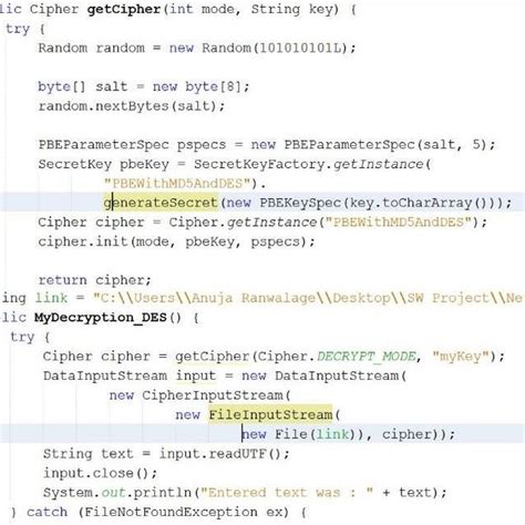 Des Encryption 2 Des Decryption This Is Used In Back End Of Receiver Download Scientific