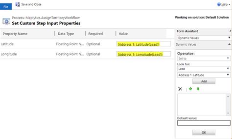Assign Territories To Out Of Box Or Custom Entity Records Using Workflow Within Dynamics 365 Crm