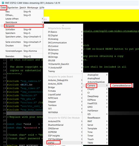 Software Für Livestream Mit Einem Eps32 Modul Page 3 Deutsch Software Für Livestream Mit Einem Eps32 Modul Page 3 Deutsch