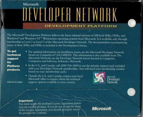 Microsoft Developer Network January 96 Microsoft Free Download Borrow And Streaming