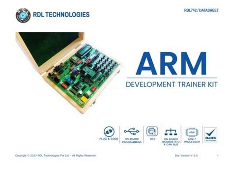 Arm Development Board Lpc2129 Trainer Kit Model Number Rdl742 At Rs 11870 Piece In Mangalore