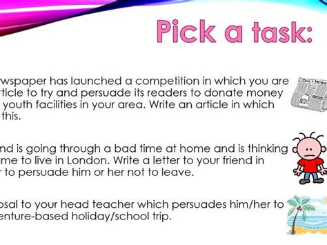 Ks3 Gcse Persuasive Writing Task Teaching Resources