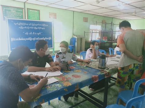 ဒဂုံမြို့သစ် မြောက်ပိုင်း မြို့နယ် အတွင်းရှိ ပြည်သူများအား ပန်းခင်းစီမံချက်ဖြင့် နိုင်ငံသား စိစစ